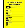 Amazon.com: Password Book for SENIORS: Large print for SENIORS and the ...