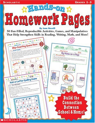 Hands-On Homework Pages: Novelli, Joan: 9780439043854: Amazon.com: Books
