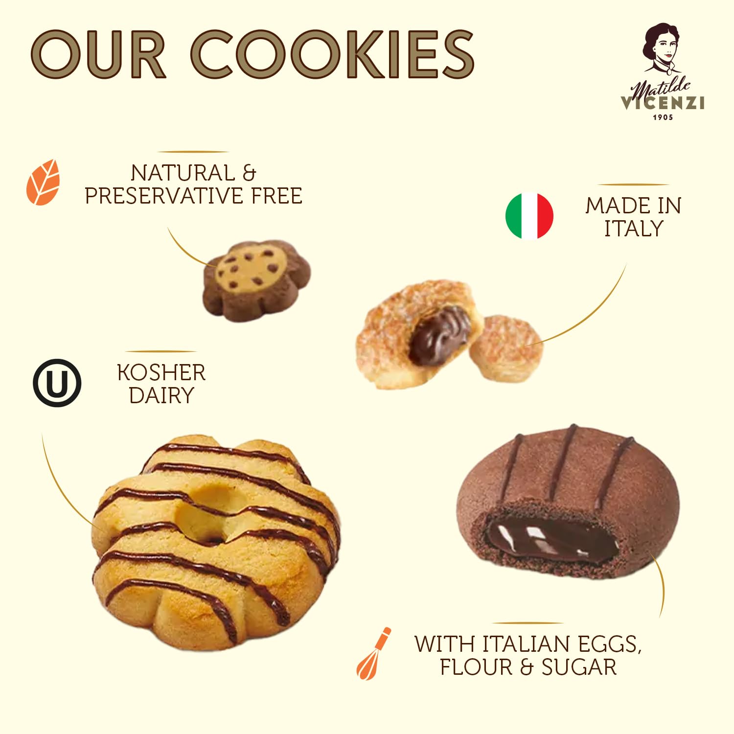 Mua Matilde Vicenzi Roma Cookie Tin - Italian Pastries & Bakery Cookies ...