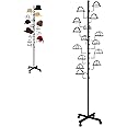 Amazon.com: Hat Rack Stand 14 Hooks, Cowboy Hat Stands, Hat Display ...