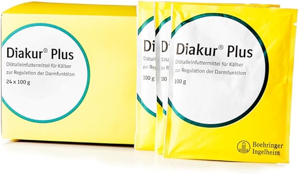 DIAKUR PLUS (24 buste) - Per curare la diarrea dei vitelli: Amazon.it ...