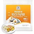 Amazon.com: 52USA Square Rice Paper, 1 Pack, White Rice Paper Wrappers ...