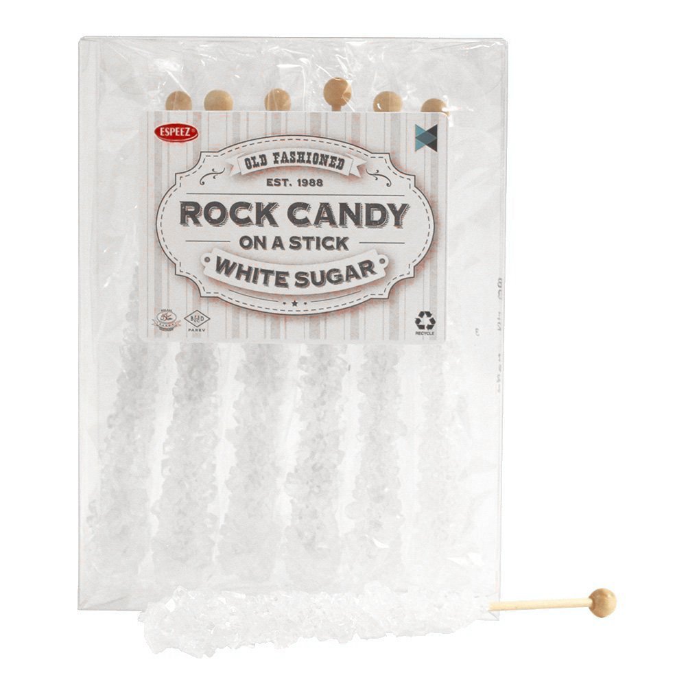 Rock Candy - Swizzle Sticks - 6 Sticks - (White / Original) | eBay