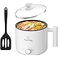 Amazon.com: Food Party Hot Pot Electric Pot for Cooking Ramen Cooker 1 ...