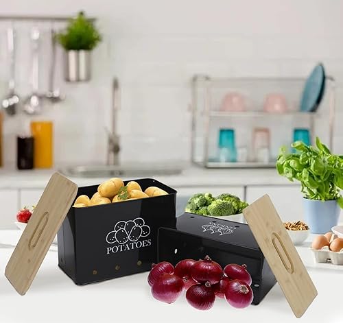 Potato And Onion Storage Containers