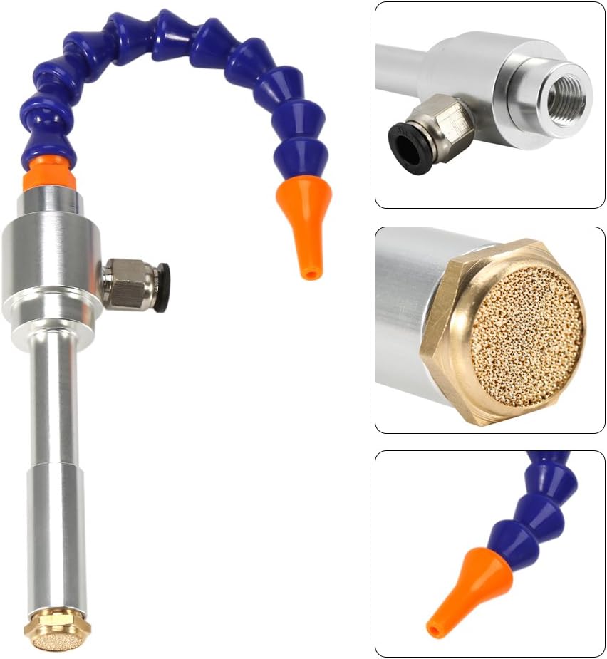 Cold Air Gun Aluminum Alloy Vortex Cold Air Compressor with Flexible ...