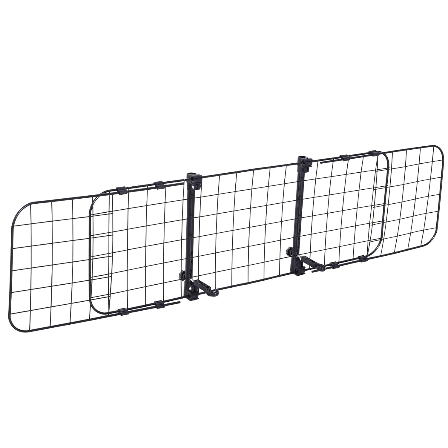 Pawhut Heavy Duty Pet Dog Car Barrier Adjustable Ventilated Mesh Wire pawhut-heavy-duty-pet-dog-car-barrier-adjustable-ventilated-mesh-wire