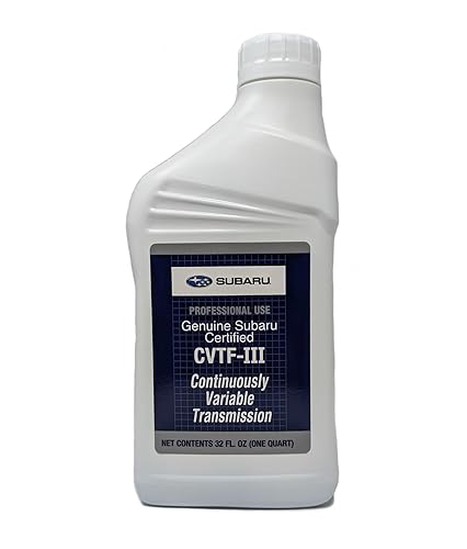 Subaru CVTF-III Transmission Fluid SOA427V2610 OEM AUTO 1 Quart Geunine ...