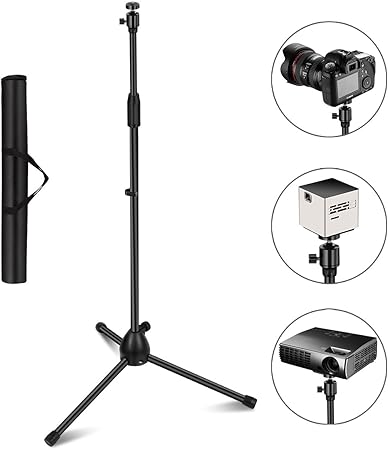Amazon.com: Projector Stand, Thustar Portable Tripod Stand Lightweight ...