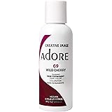 Amazon.com : Adore Semi-Permanent Haircolor #069 Wild Cherry 4 Ounce ...