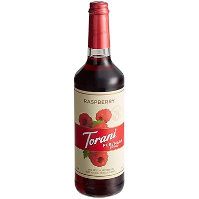 Jarabe de frambuesa Torani Puremade, 750 ml Chile | Ubuy