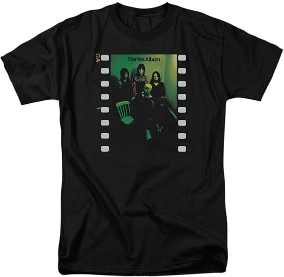 Amazon.com: Yes Rock Band The Yes Album Adult T-Shirt Tee: Clothing