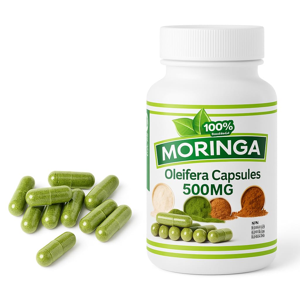 Mua Moringa Oleifera Capsule Supplement | 100 Capsules - 500MG Made ...