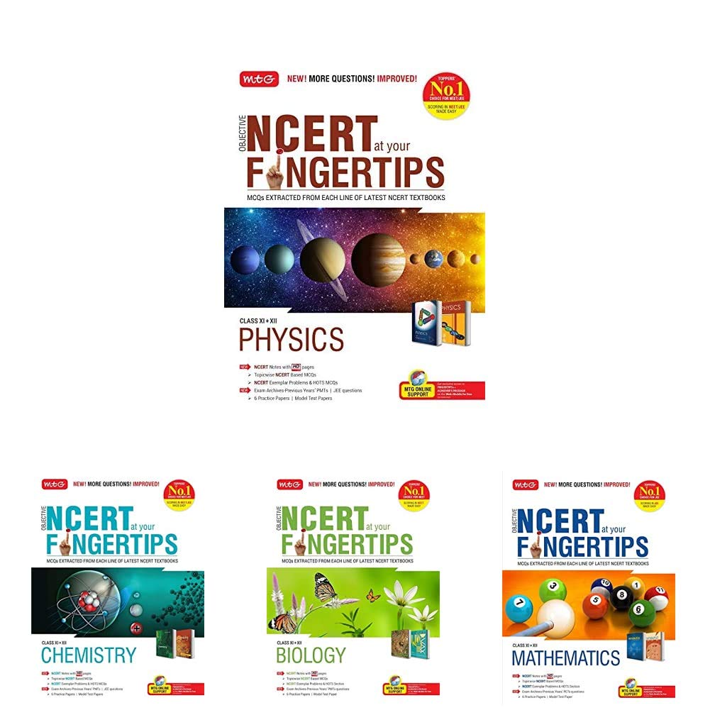 Objective NCERT At Your Fingertips For NEET AIIMS Set Of 4 Books