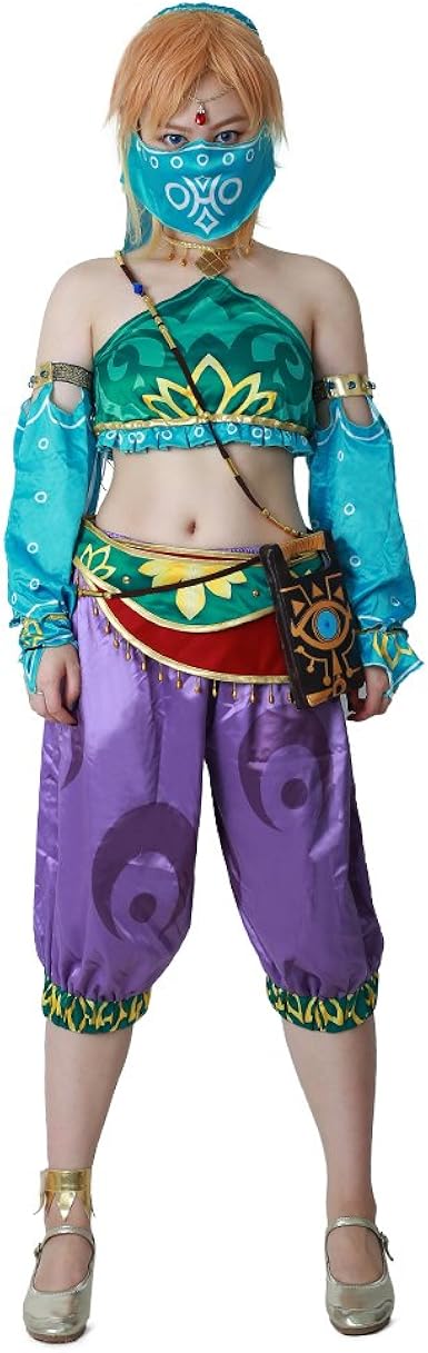miccostumes Women's Gerudo Link Costume Cosplay Outfit Halloween (1X-2X ...