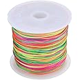 Amazon.com: 100M x 0.8mm Nylon Chinese Knot Cord Rattail Macrame ...