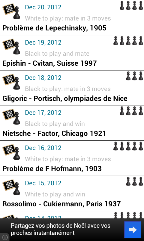 Daily Chess Problem:Amazon.com:Appstore for Android