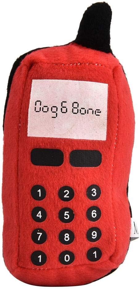 Amazon.com : Squeaky Plush Cell Phone Toy Dog Chew Toy Pet Chew ...