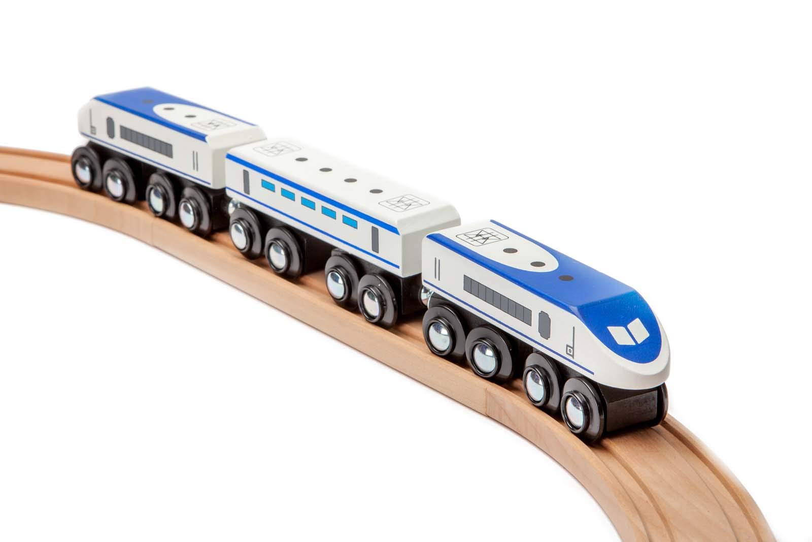 Mua inc. Express Train Set, Bullet Train for Wooden Train Track, Train ...