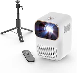 Small Portable Projector, WEWATCH 12000 Lumens Mini Projector with ...