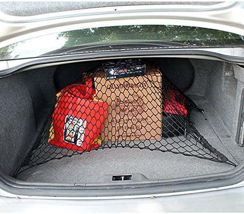 Vorcool universal 100×70 cm car boot netting, cargo securing net, boot ...
