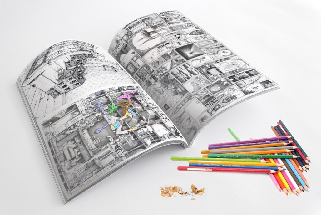 Ravensburger Colin Thompson Funtastic Adult Colouring Book – BigaMart