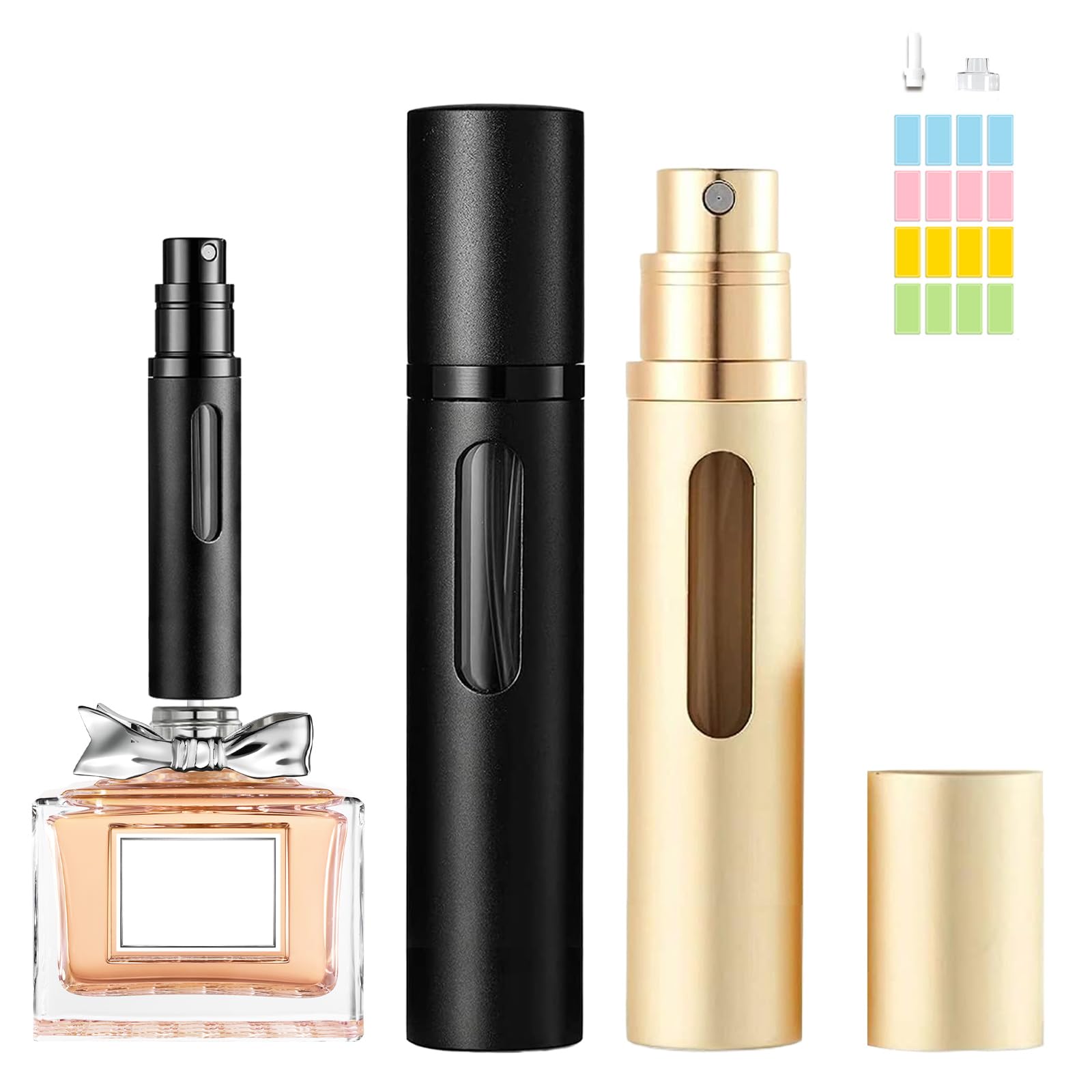 SixTmoon Perfume Atomizer Bottle, Portable Refillable Perfume Bottle ...