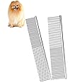 Amazon.com : EZAGE Pet Comb Metal for Dogs Cats, Stainless Steel ...