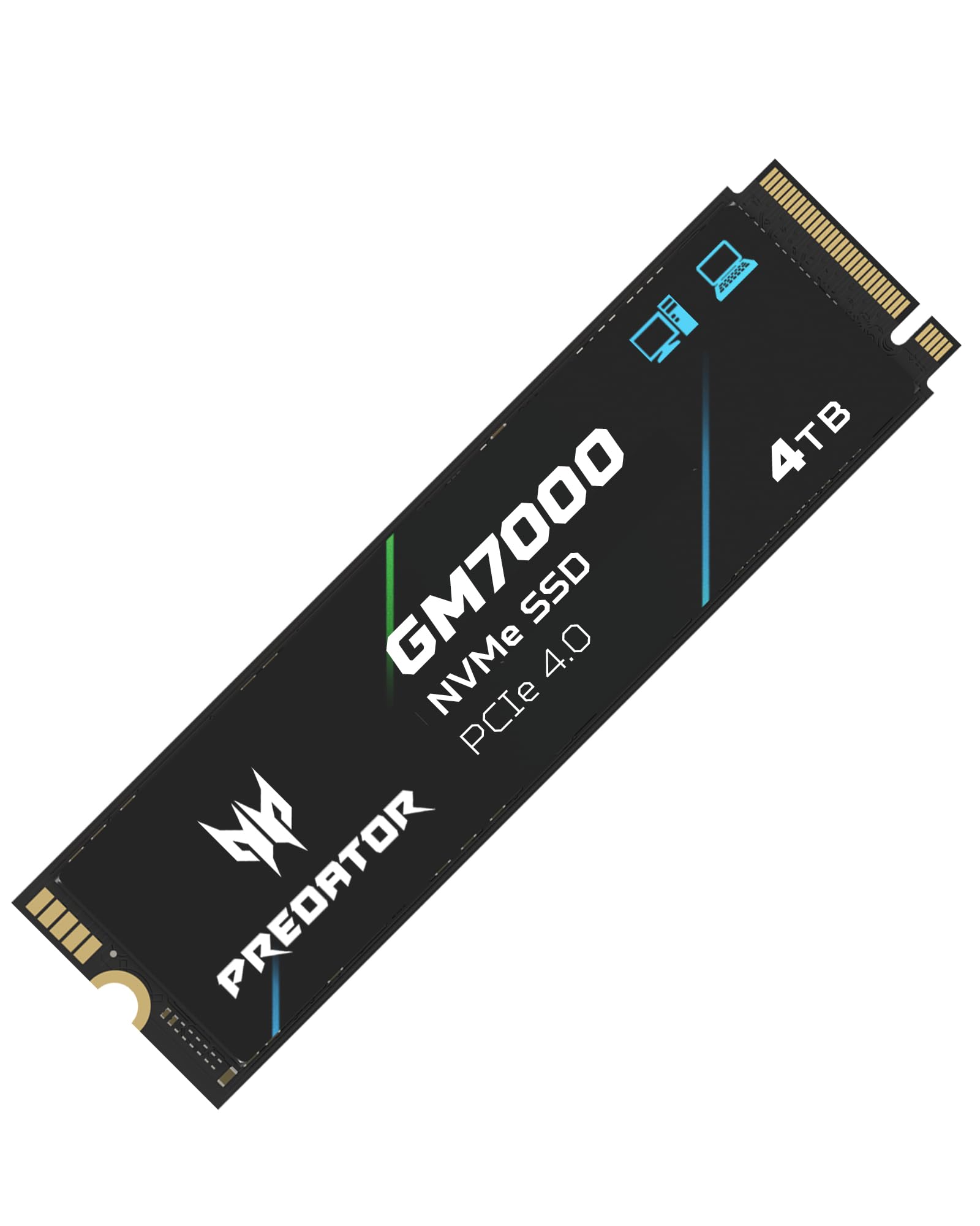 Mua Predator M.2 SSD 4TB GM7000 with DRAM Cache NVMe 1.4 2280 PCIe Gen4×4 Ultra high Speed ...
