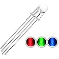 Amazon.com: CHANZON 100 pcs 5mm RGB Multicolor LED Diode Lights Common ...