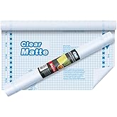 Amazon.com: Chell 2 Pack Matte Clear Contact Paper Roll for Books ...