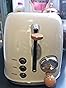 Amazon.com: Toaster 2 slice, KitchMix Retro Stainless Steel Toaster ...