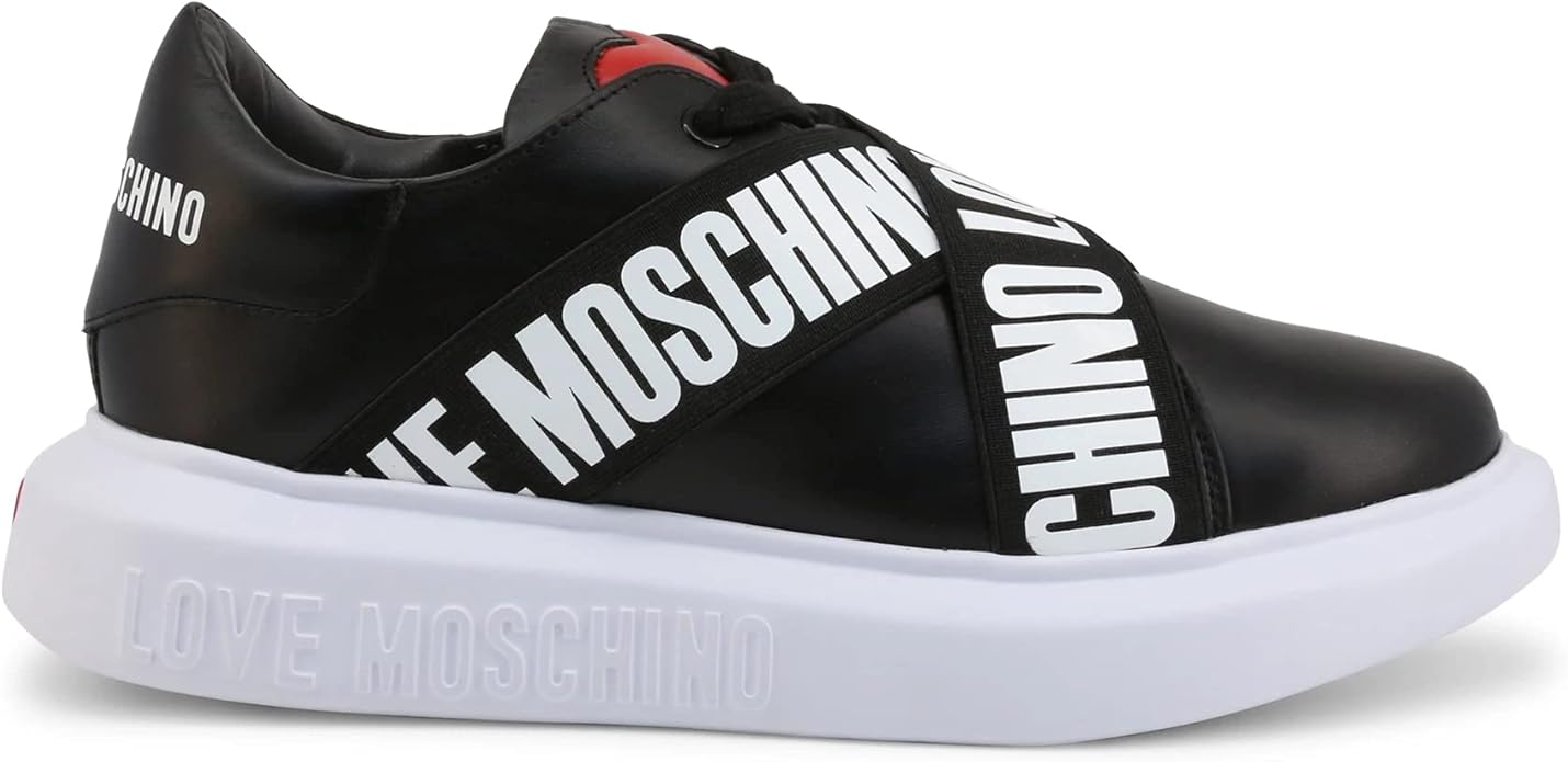 MOSCHINO Love Women's Sneakers black Size: 5 UK: Amazon.co.uk: Shoes & Bags