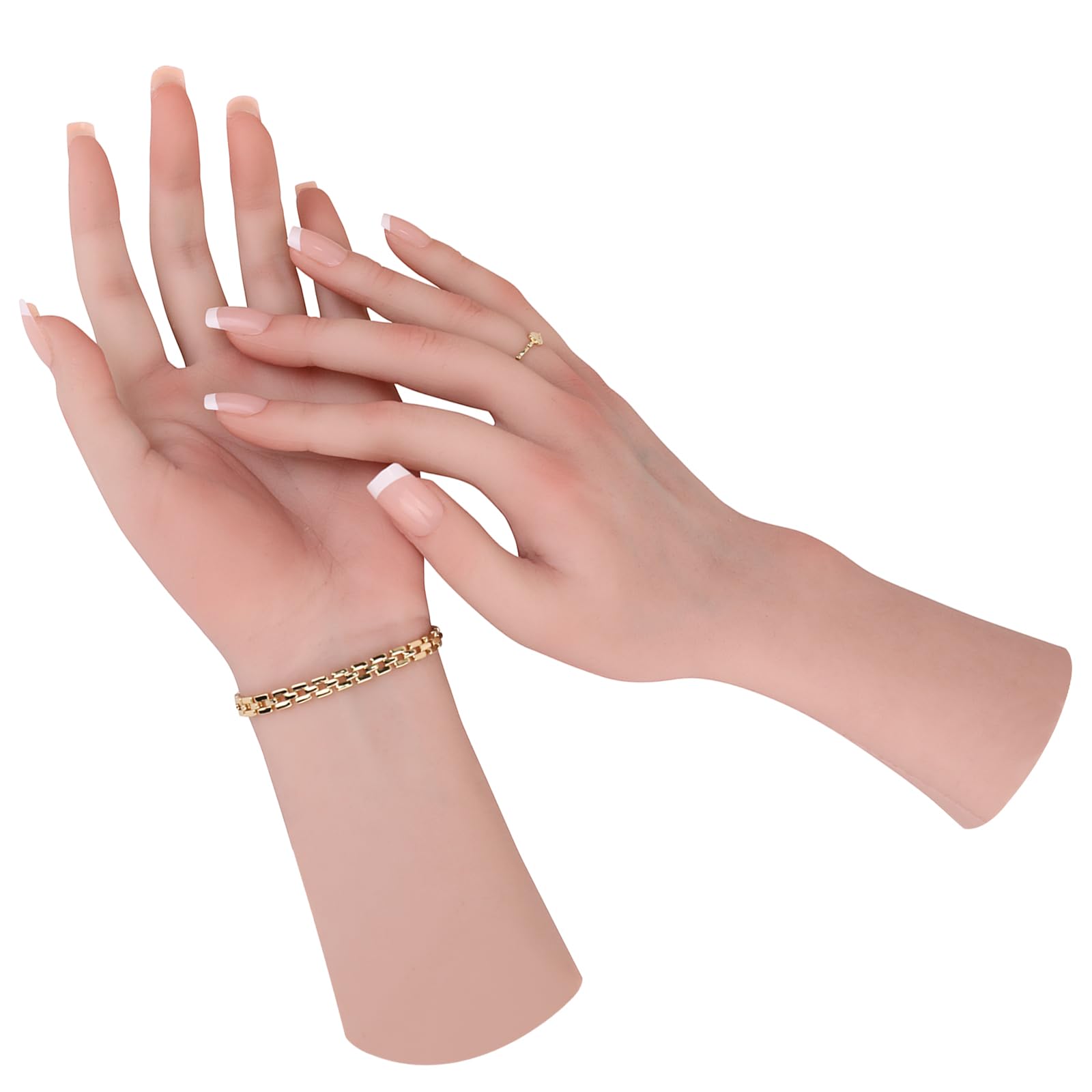 Mua Realistic Silicone Female Hand Life Size Female Model Hand for ...