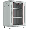 Amazon.com: Sysracks 15U Wall Mount Gray IT Network Av Data Server Rack Cabinet Enclosure 24 ...
