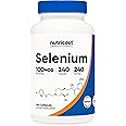Amazon.com: Nutricost Selenium Supplement 100mcg, 240 Capsules, Vegetarian, Gluten Free & Non ...