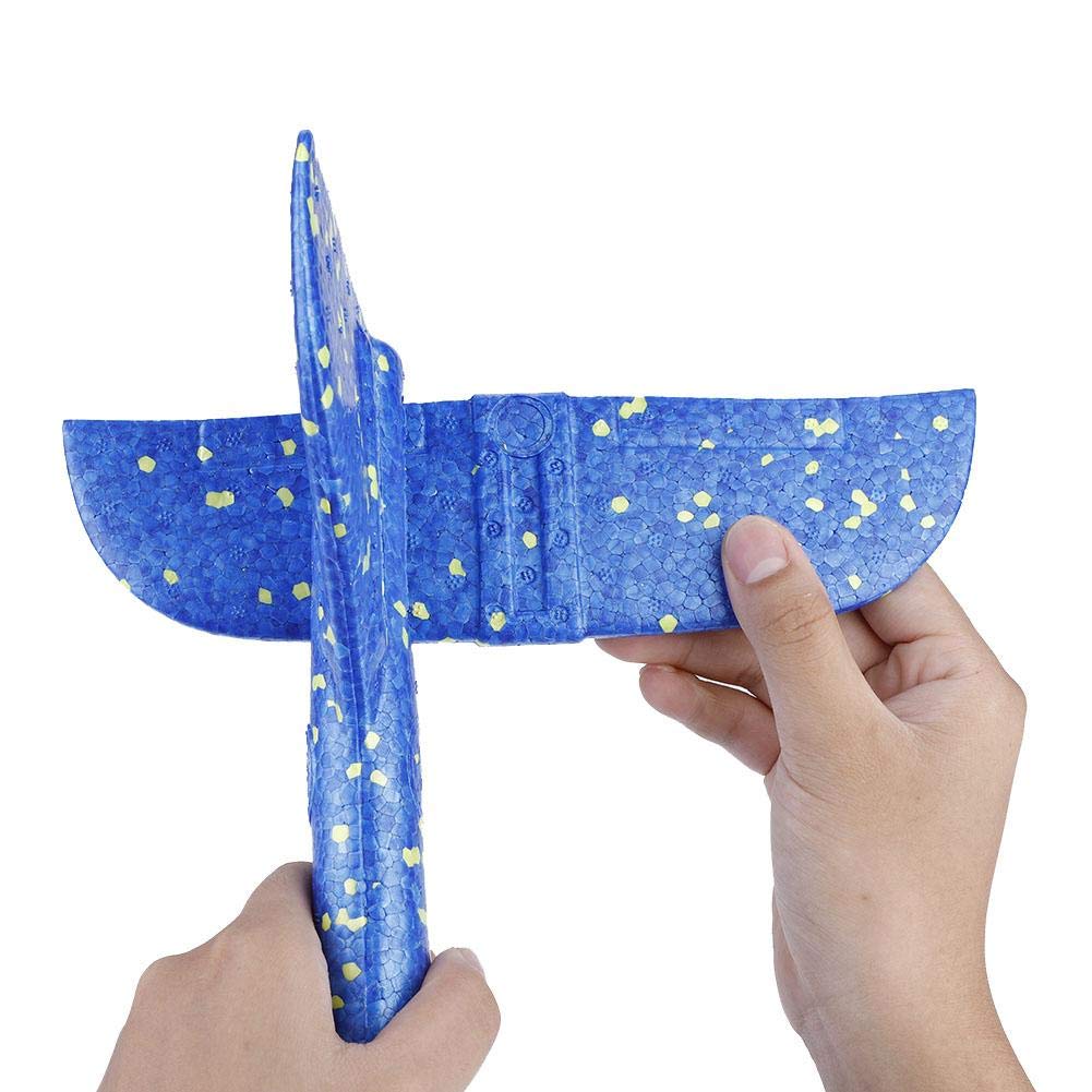 Foam Glider Airplane Toy， Outdoor Plane Sports Easy Assemble Manual ...