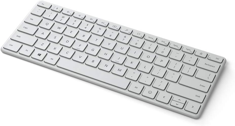 Microsoft Designer Compact Keyboard – White - BigaMart
