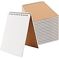 Amazon.com: ZEONHEI 30 Pack A6 Sketch Pads, Top Spiral Bound Sketchbooks, 60 Sheets/120 Pages ...