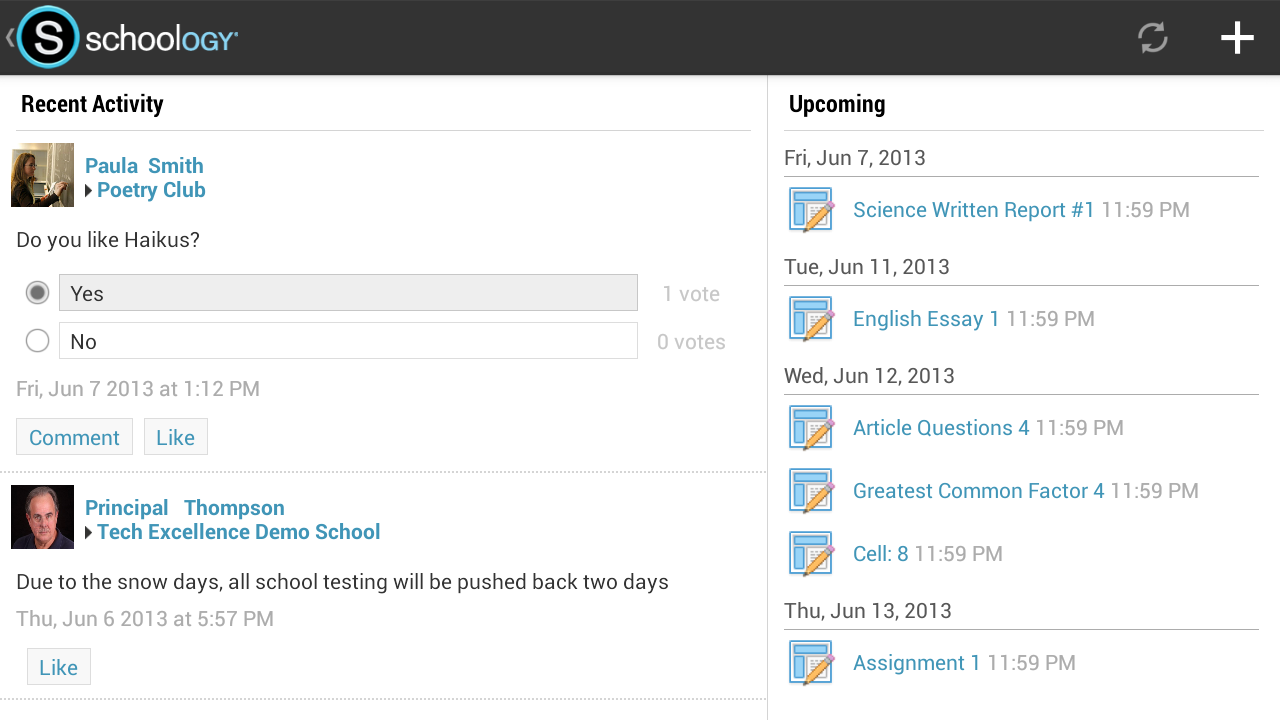 Schoology:Amazon.com:Appstore for Android
