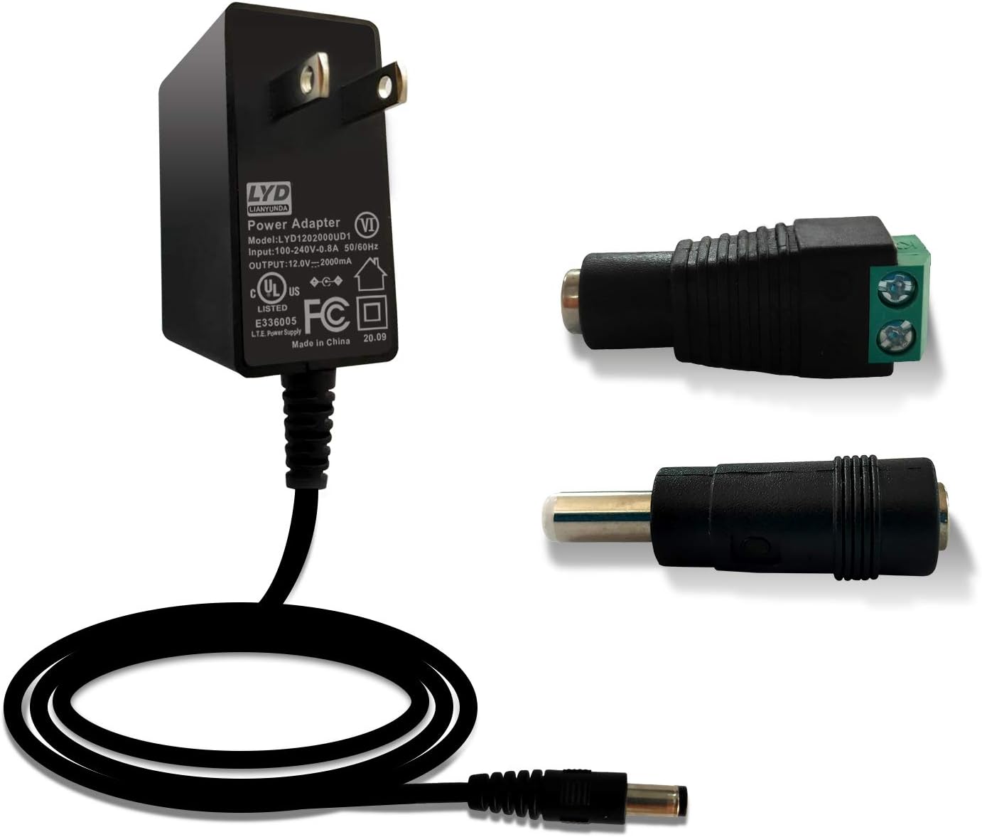 LYD LIANYUNDA 12v2A UL CuL Power Adapter, 12V Switching Power Adapters ...