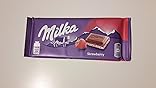 Milka Strawberry Yoghurt Chocolate Bar 100g : Amazon.co.uk: Grocery