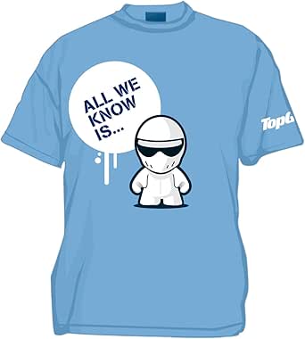 Amazon.com: Top Gear Official Merchandise - All We Know Is… T-shirt ...