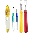 Amazon.com: Ortarco Seam Ripper and Thread Remover Kit for Sewing 2 Big ...