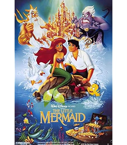Little Mermaid Broadway Poster