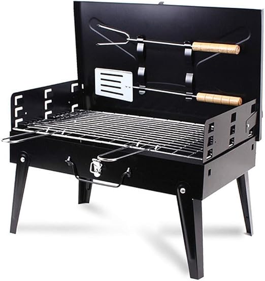 XISHUAI Griglia per Barbecue Carboni - BBQ Grill Portatile, Pieghevole ...