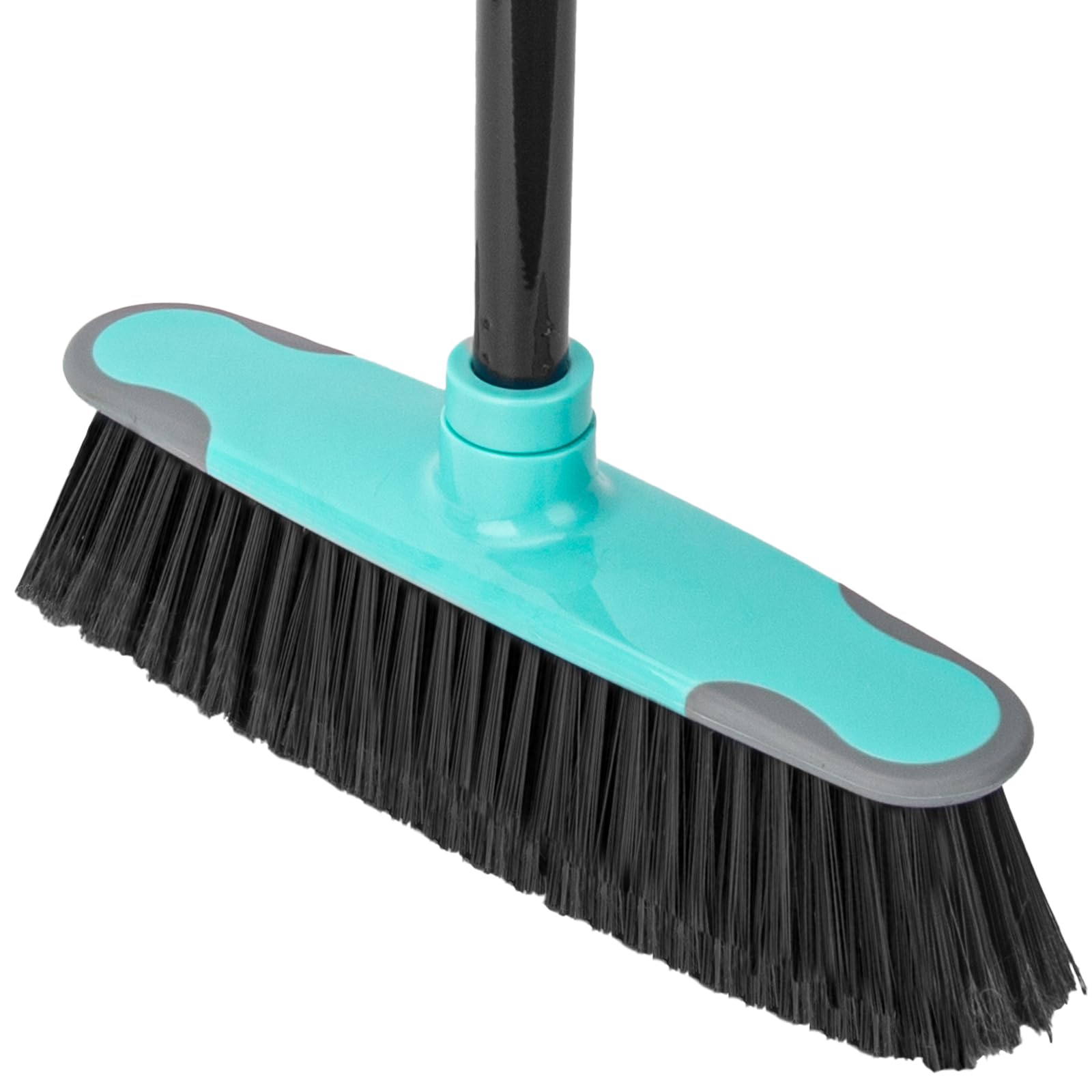 KeFanta Broom for Sweeping Indoor,55" Long Handle House Broom,Soft ...