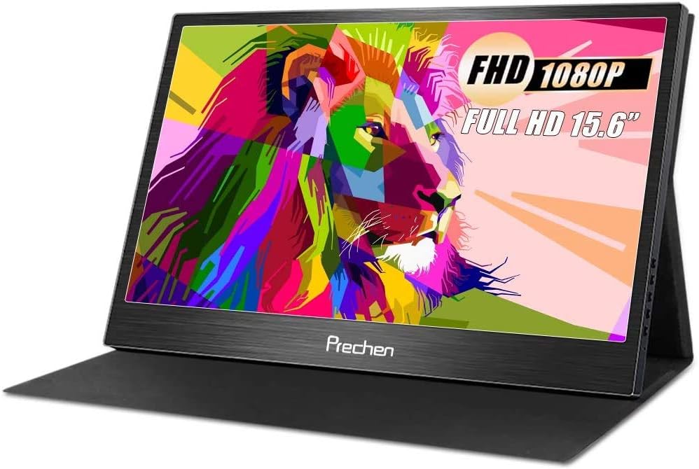 2K Portable Monitor, Prechen 10.1 Inch QHD 2560×1600 Small Monitor IPS ...