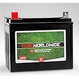 Amazon.com: REPLACEMENT BATTERY FOR JOHN DEERE GARDEN TRACTOR X300 ...