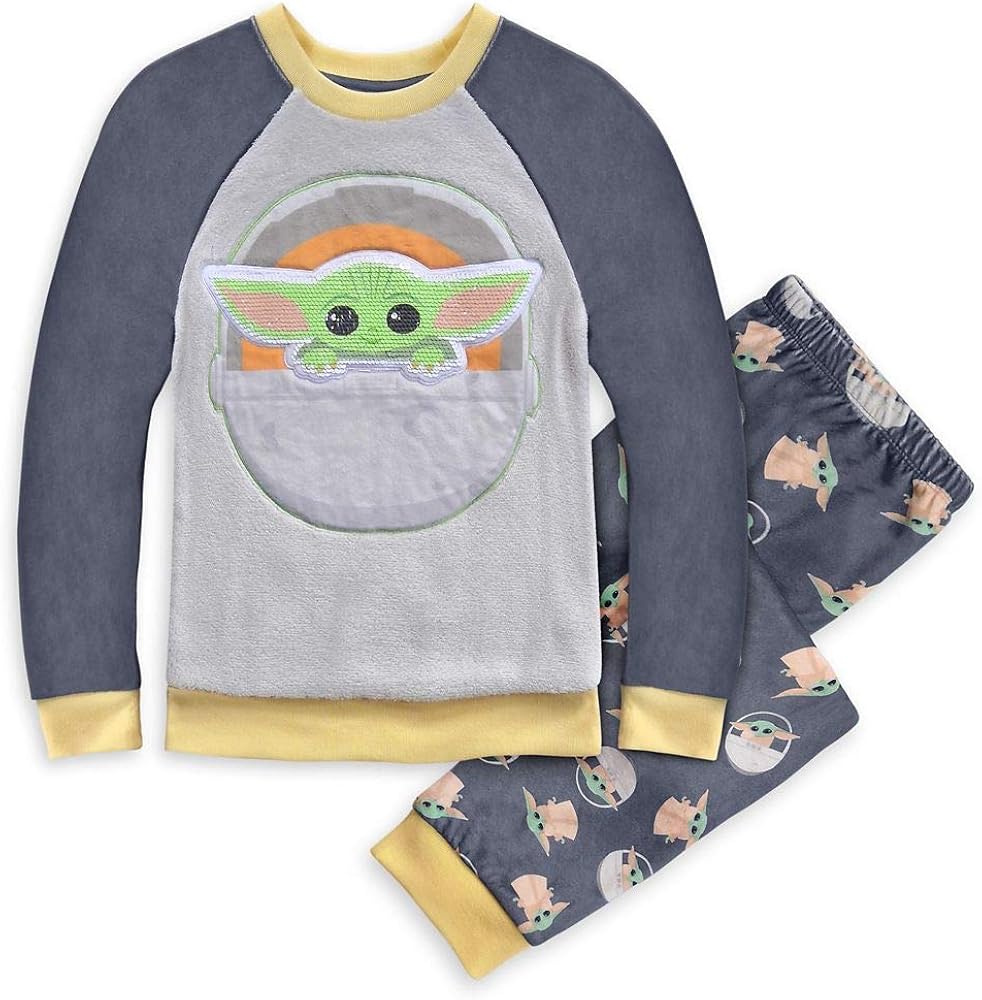Star Wars Grogu (The Child) Fleece Pajama Set for Boys – The ...